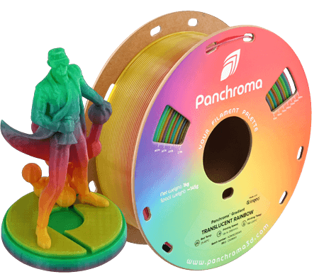 Polymaker Panchroma Translucent Rainbow PLA 1kg 1.75mm