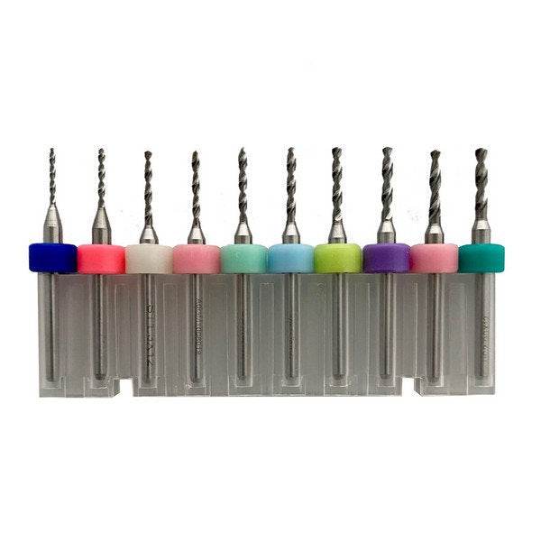 Icky Sticky TUNGSTEN MICRO DRILL BITS 1.1MM - 2.0MM