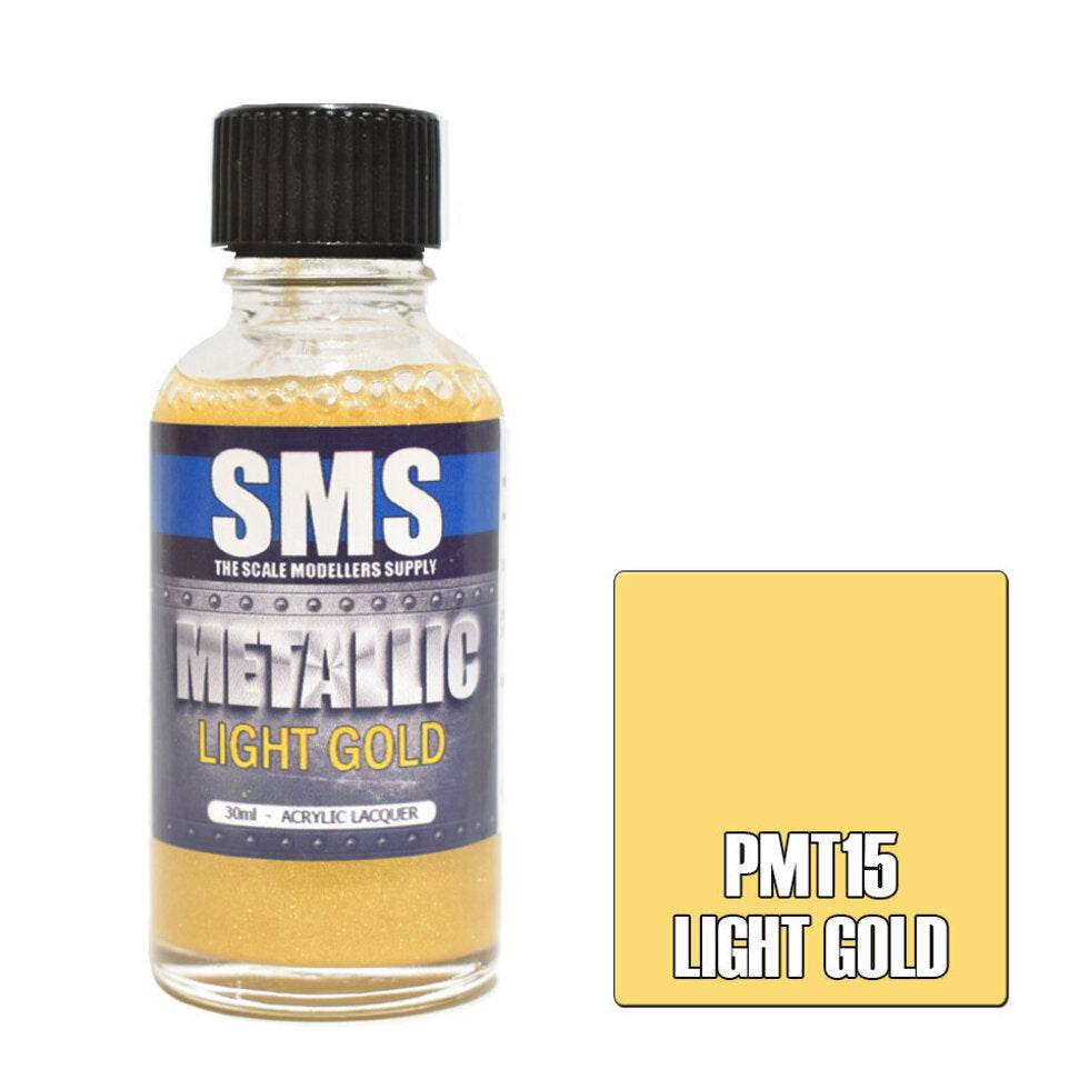 SMS Metallic LIGHT GOLD 30ml